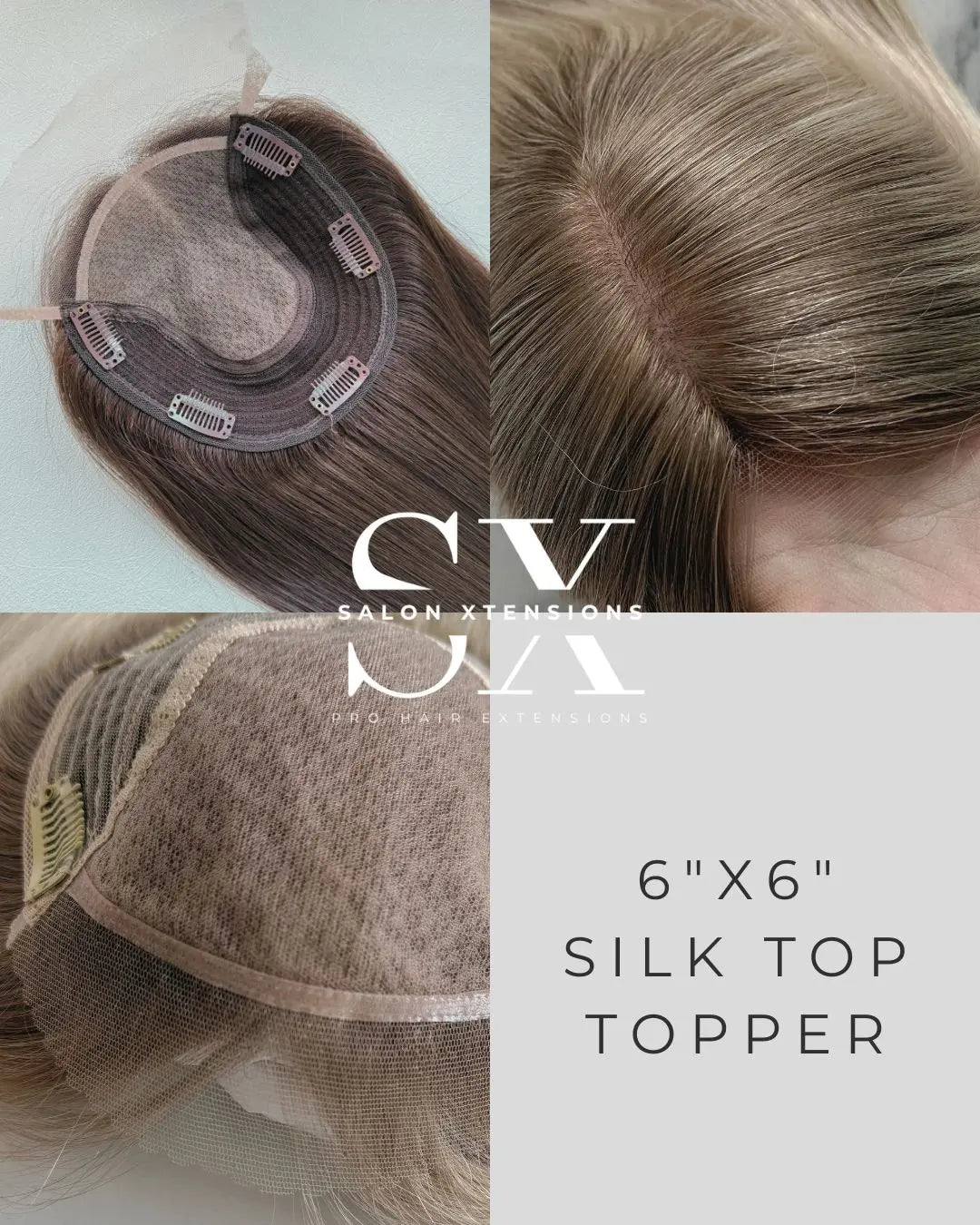 6x6 Silk Top Topper – Salon Xtensions (Miami)